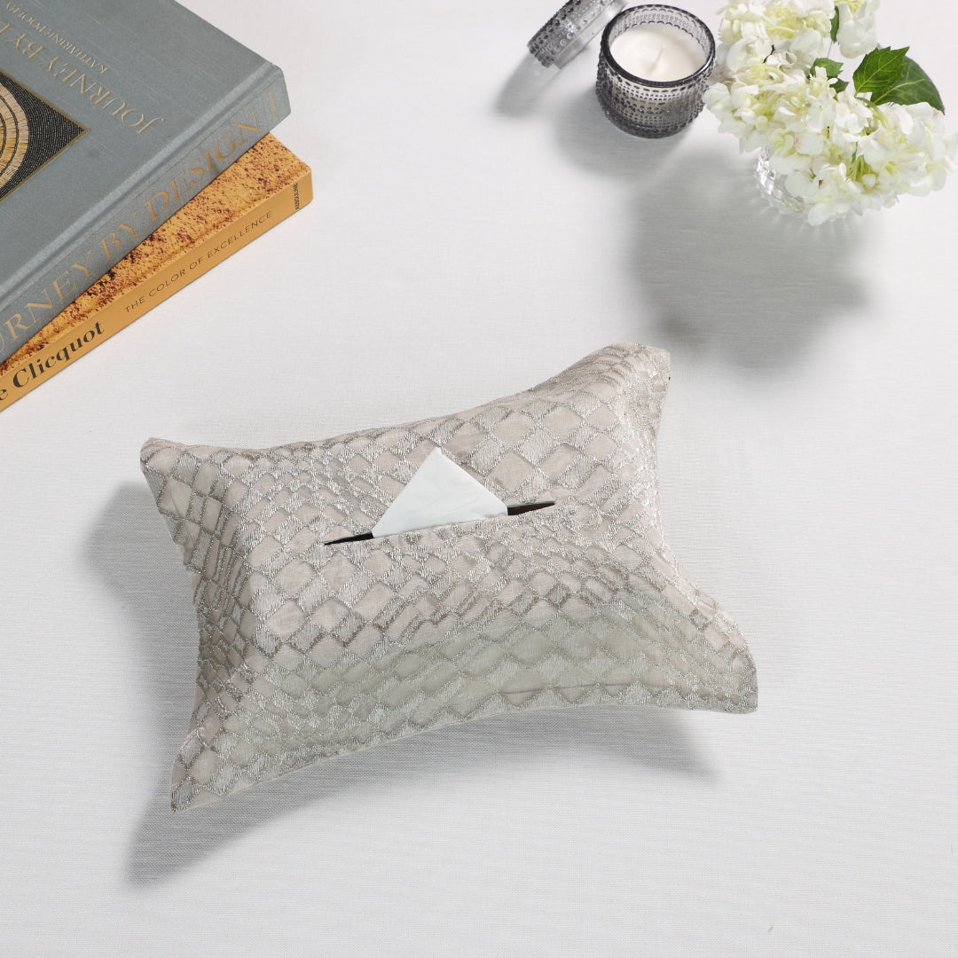 Textured Organza Tissue box cover – Hamari Asha